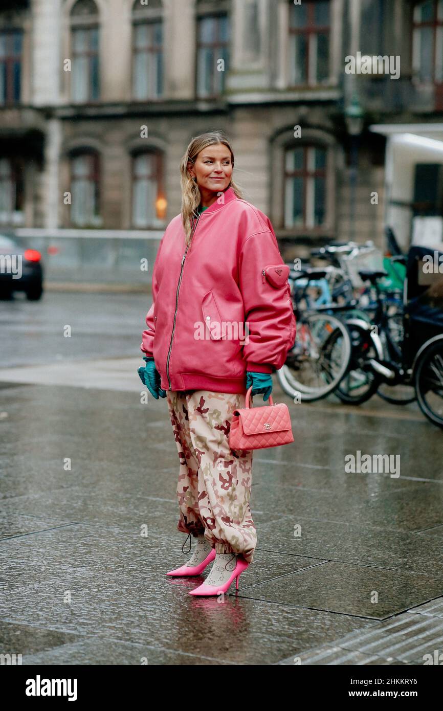 Street style, Janka Polliani arriving at Copenhagen Fashion week Fall ...