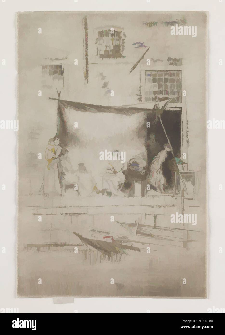 Art inspired by The Fruit Stall, James A. McNeill Whistler, American ...