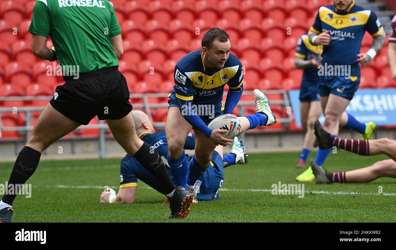 Picture by Howard Roe/AHPIX.com;Rugby League;Betfred Challenge CupDons ...