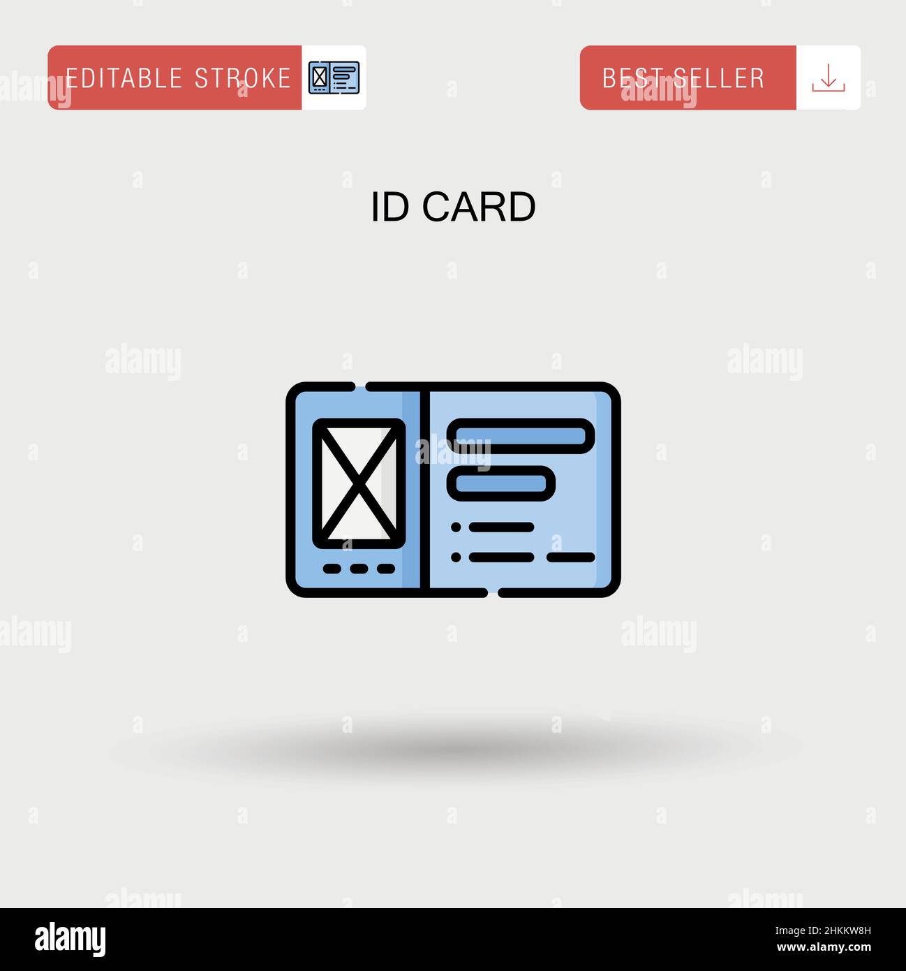 Id card symbol Stock Vector Images - Alamy