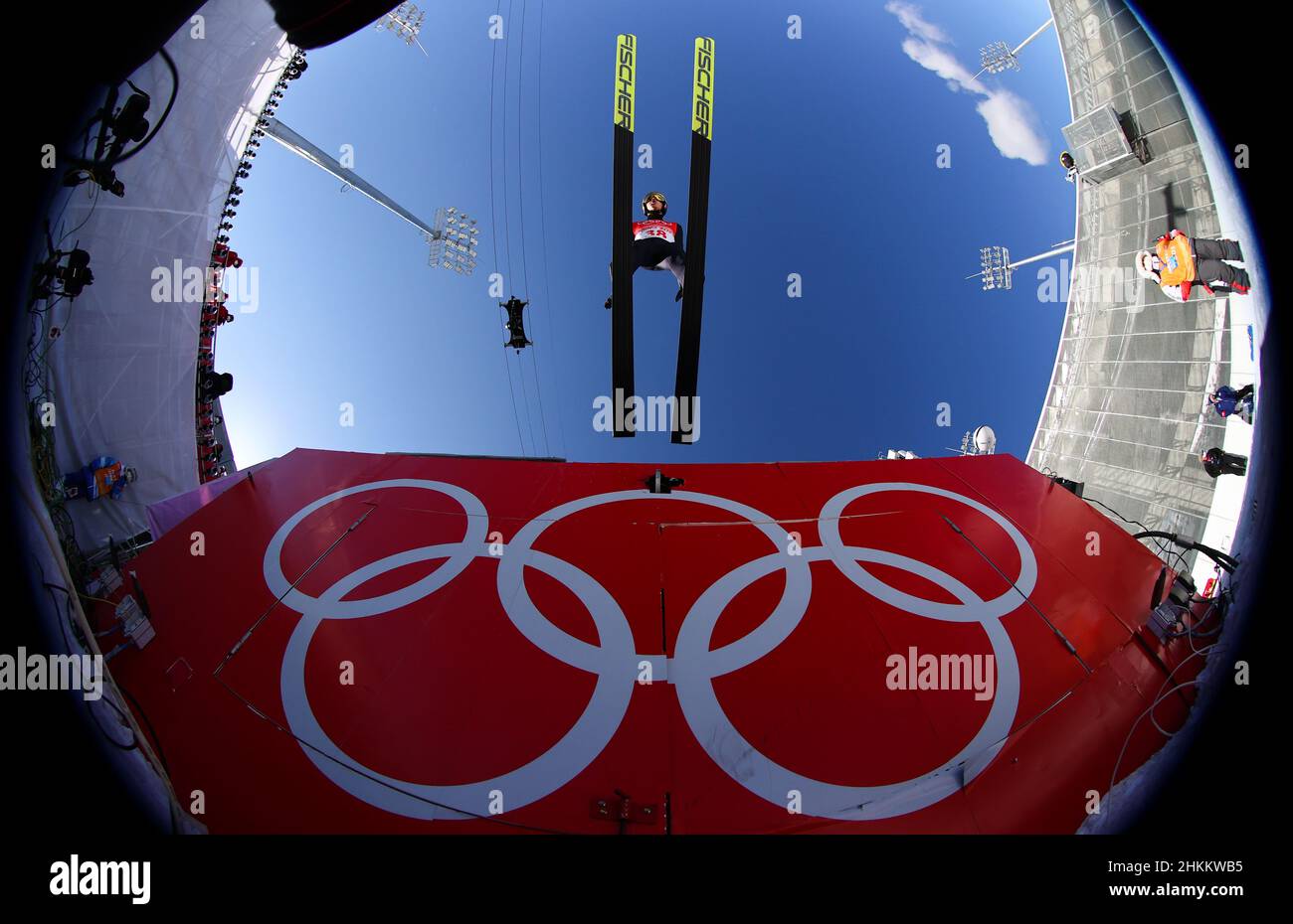 Zhangjiakou, China. 05th Feb, 2022. Olympics, ski jumping, normal hill ...