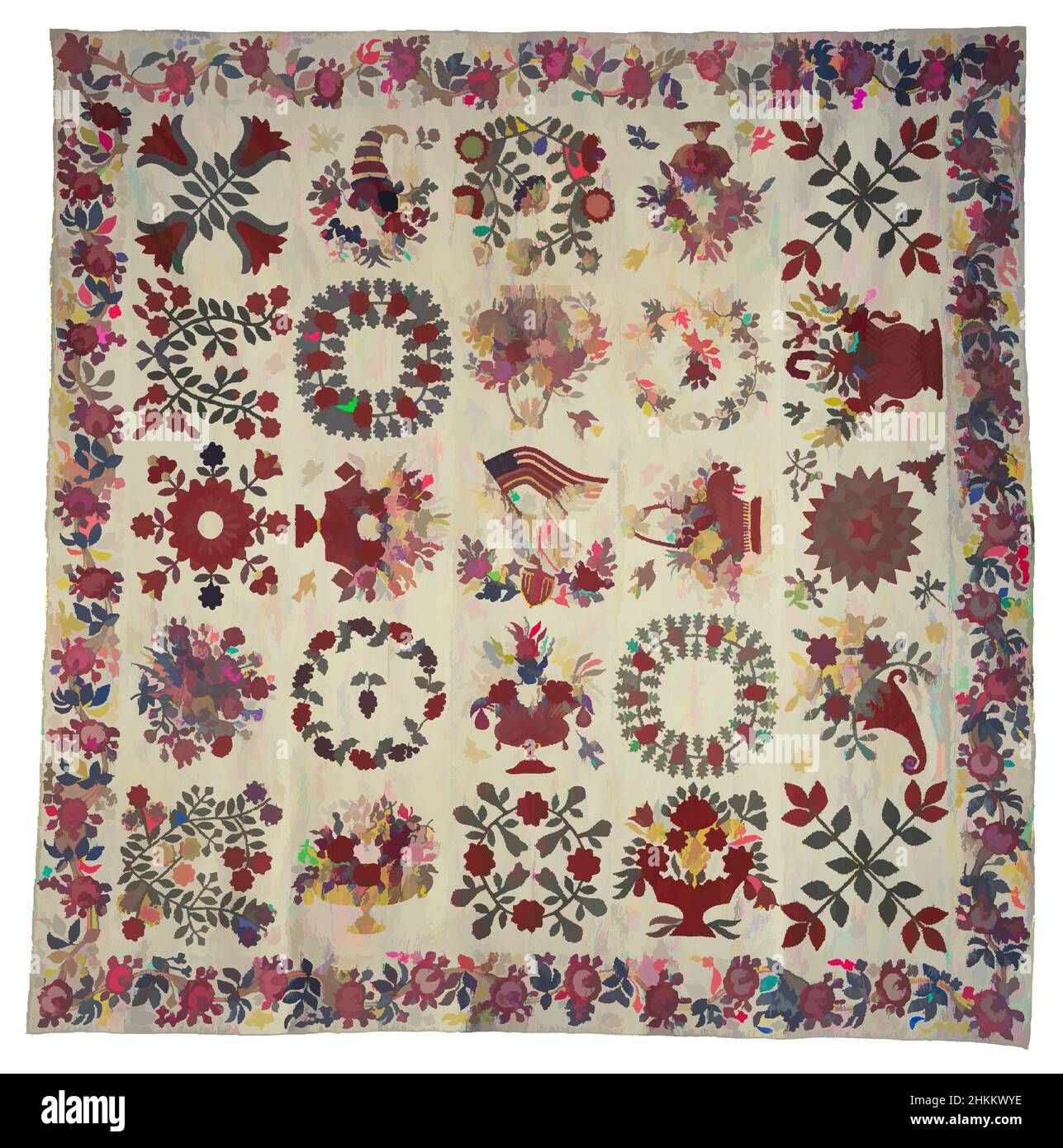 Baltimore album quilt hi-res stock photography and images - Alamy