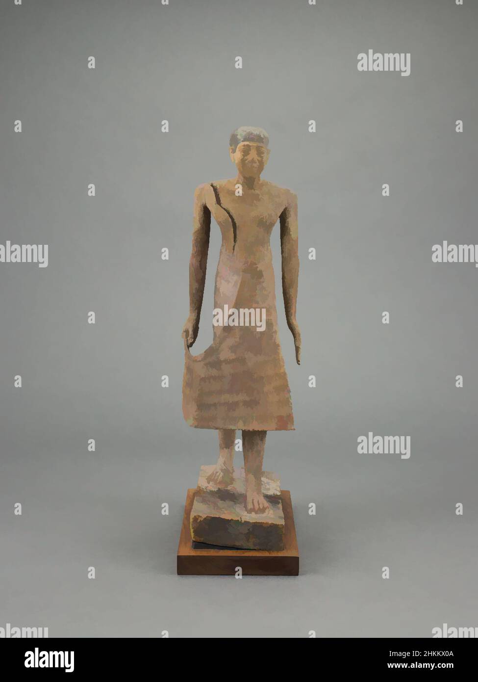 Art inspired by Striding Male Figure, Egyptian, Dynasty 6, 2345-2181 BC ...