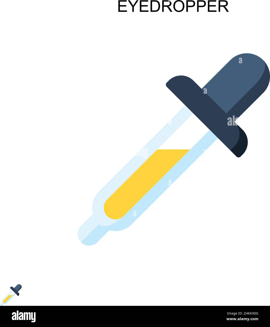 Eye dropper illustration Stock Vector Images - Alamy