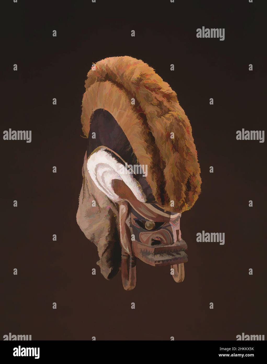 Art inspired by Tatanua Mask, southern New Ireland, New Ireland, late ...