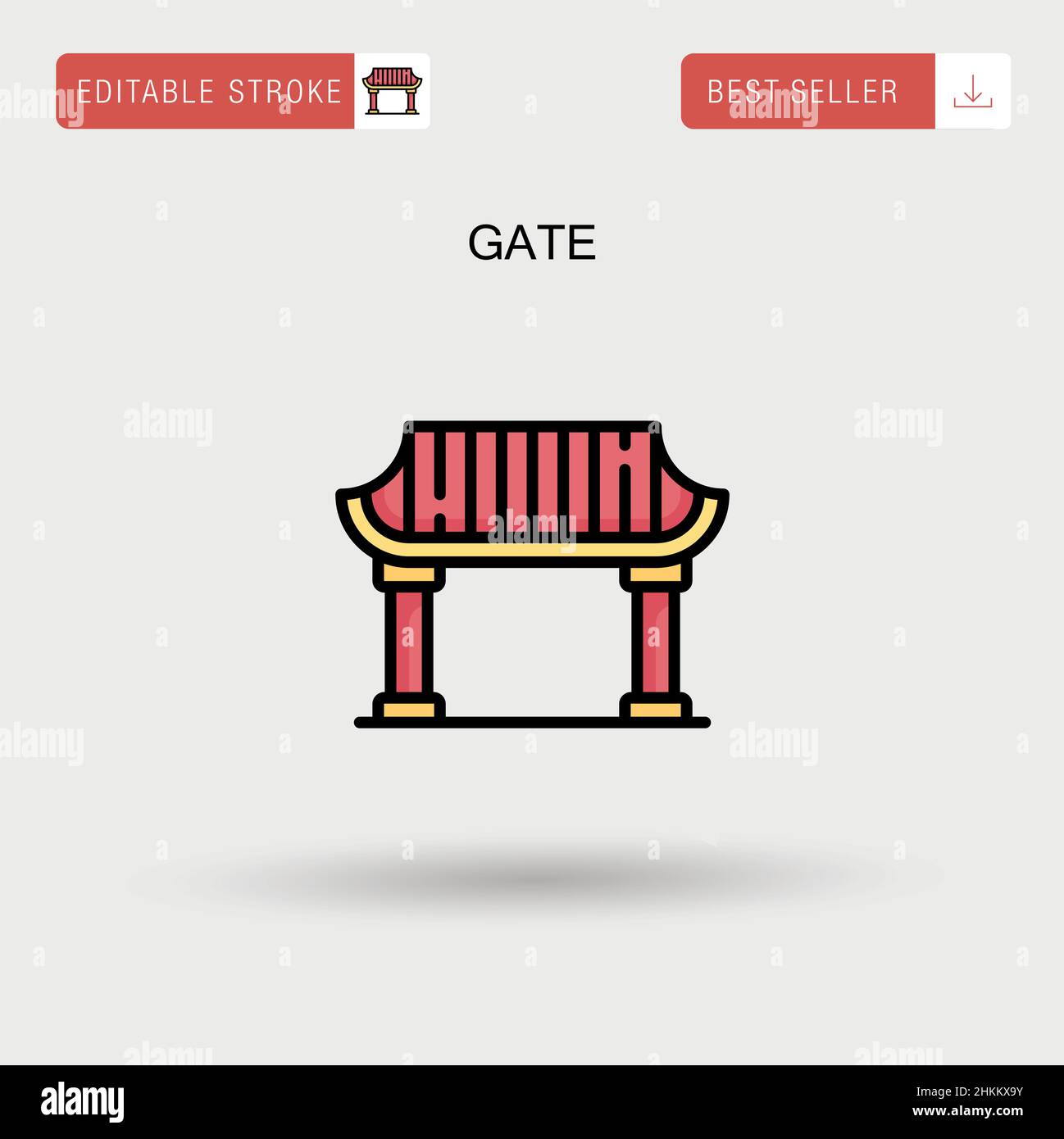 Gate pillar design hi-res stock photography and images - Alamy