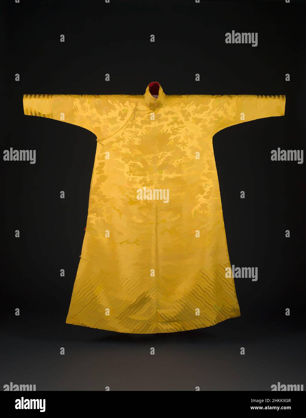Art inspired by Royal Ceremonial Robe with Design of Dragons amidst ...
