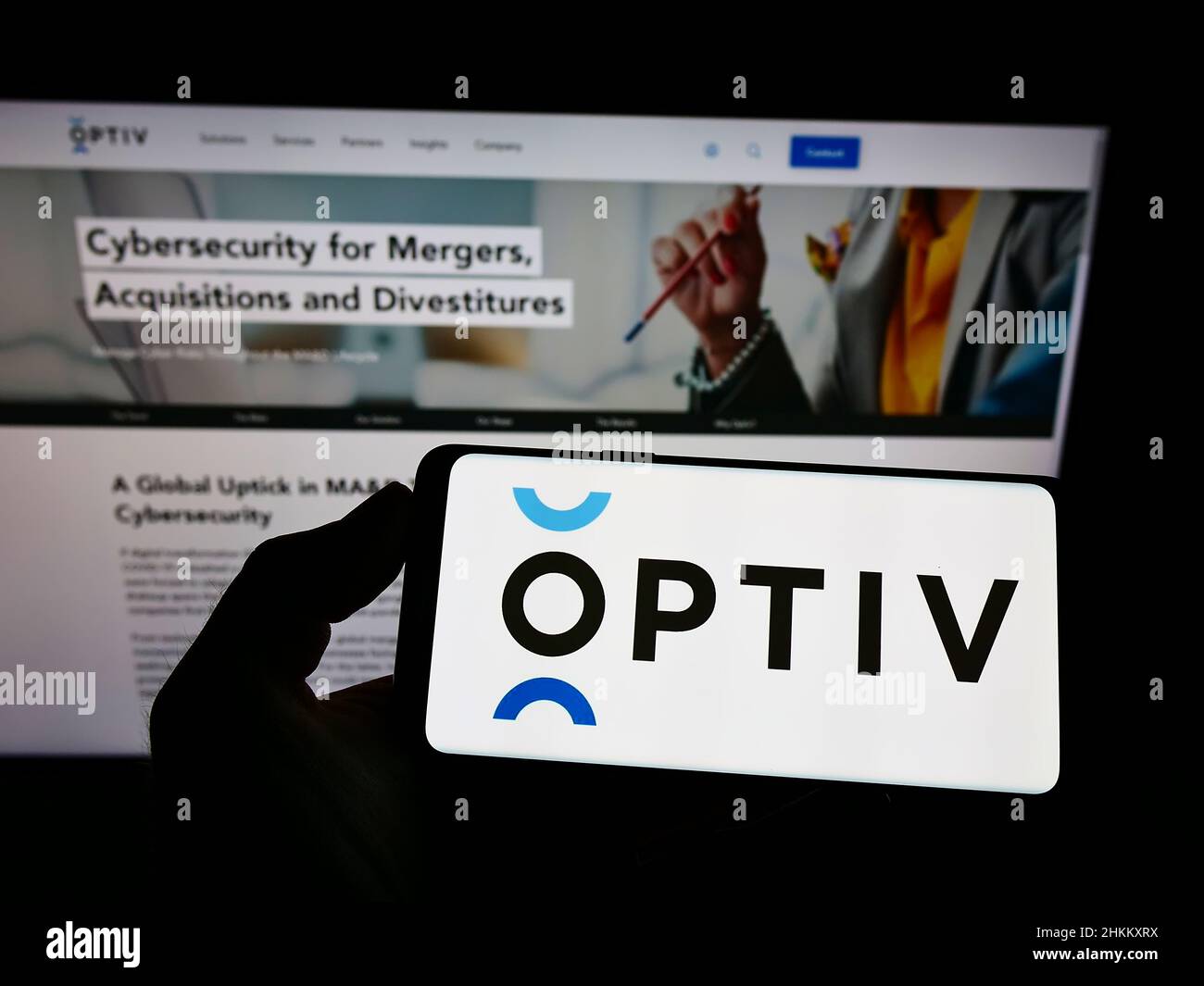 Optiv security hi-res stock photography and images - Alamy