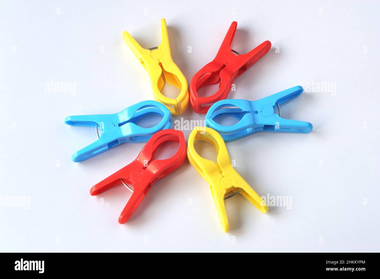 Mumbai India Asia Dec. 09 2021 A clothespin or clothes peg is a ...