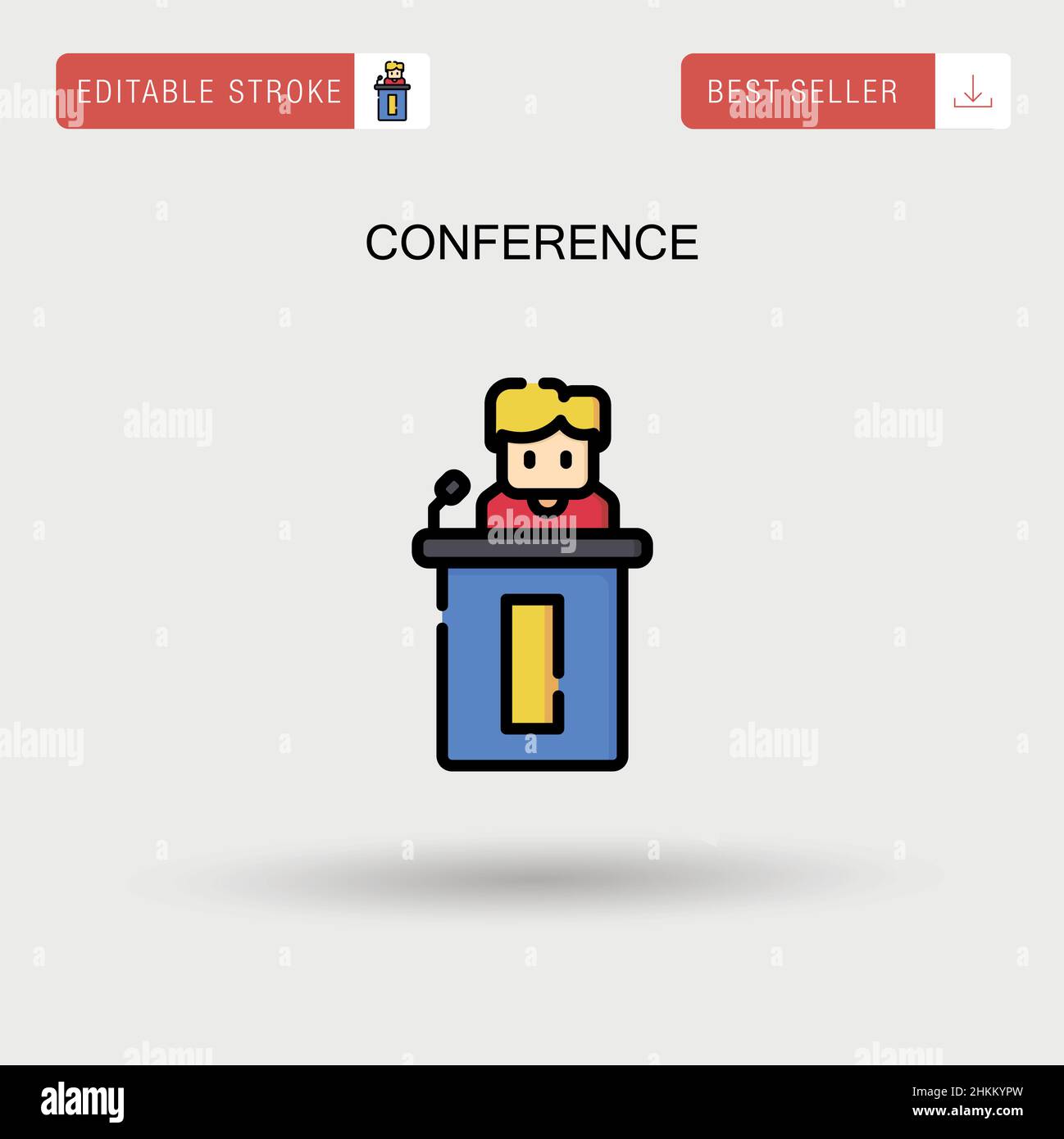 Participants conference event Stock Vector Images - Alamy