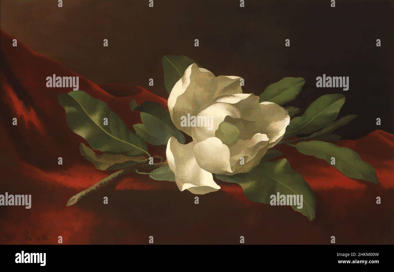 Art inspired by Magnolia, Martin Johnson Heade, American, 1819-1904, c ...