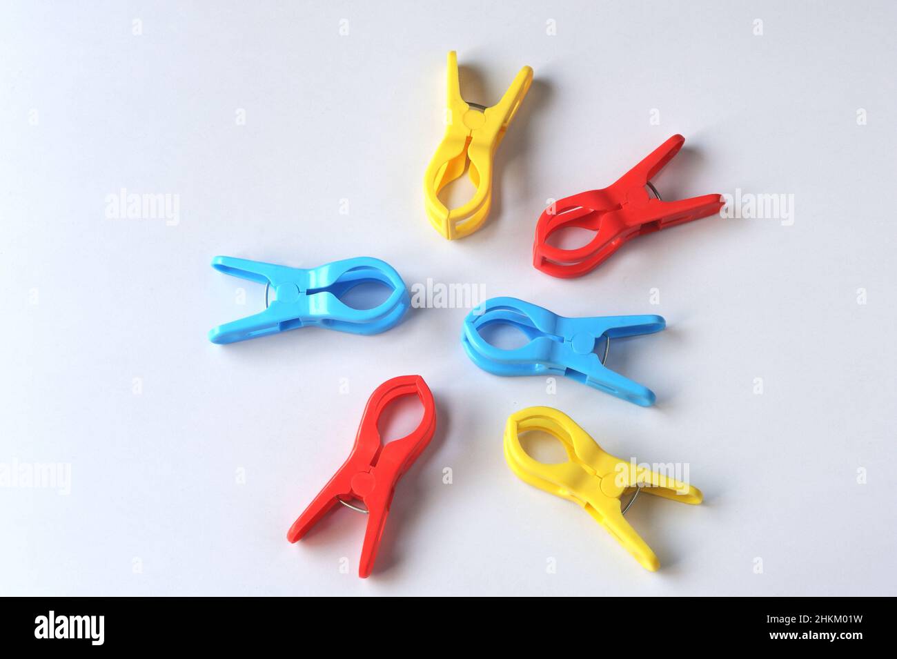 Mumbai India Asia Dec. 09 2021 A clothespin or clothes peg is a ...