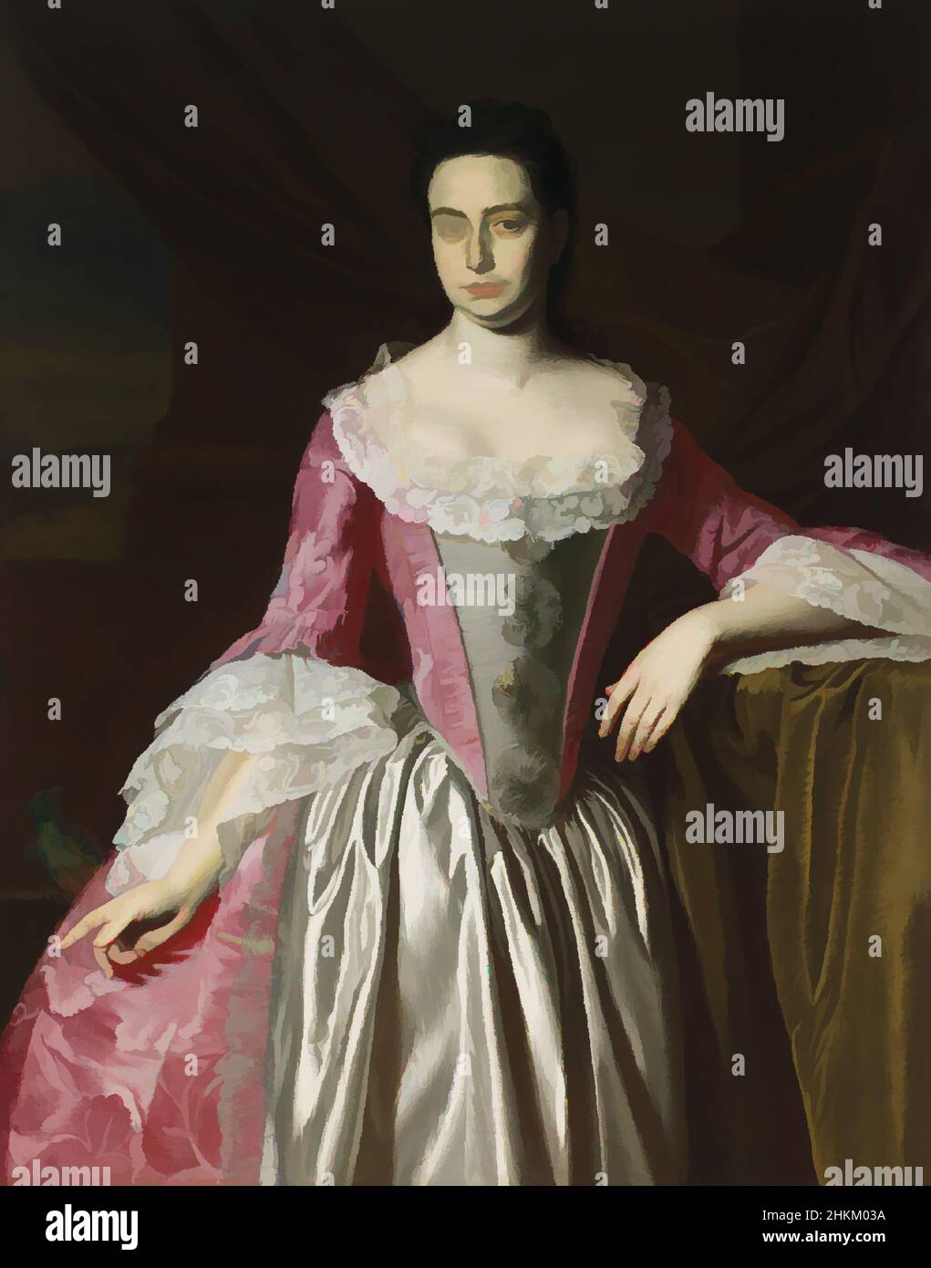 Art inspired by Eunice Dennie Burr, John Singleton Copley, American ...