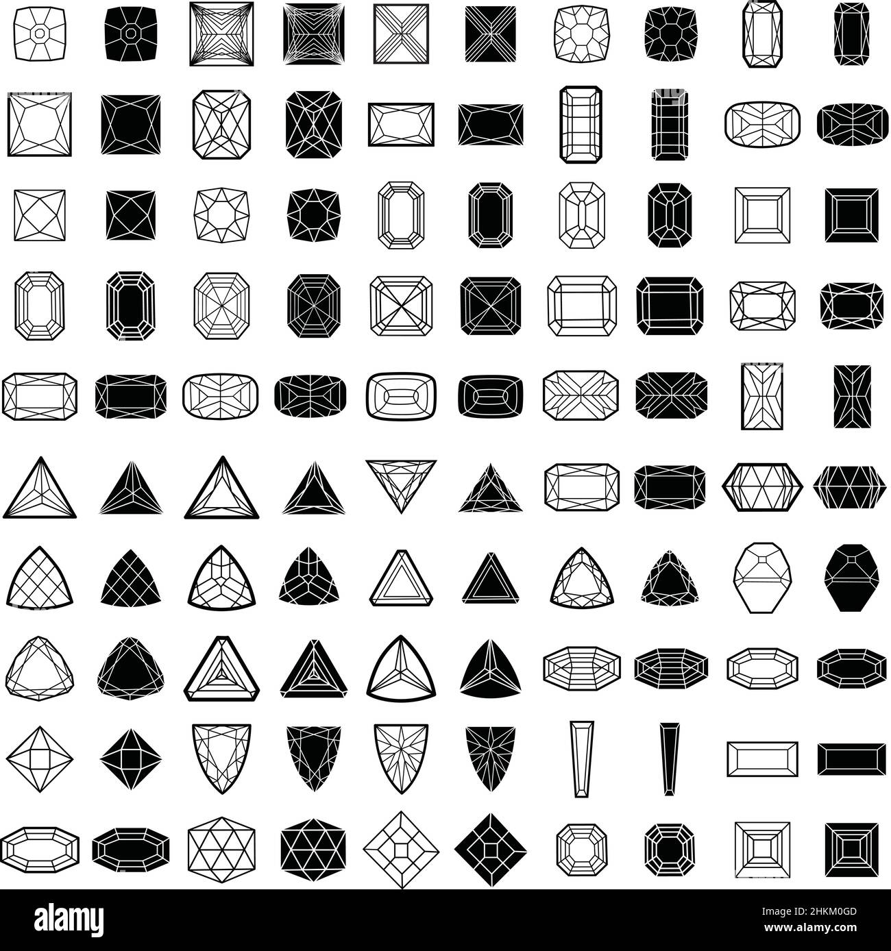 Cutting the facets of the gemstone hi-res stock photography and images ...