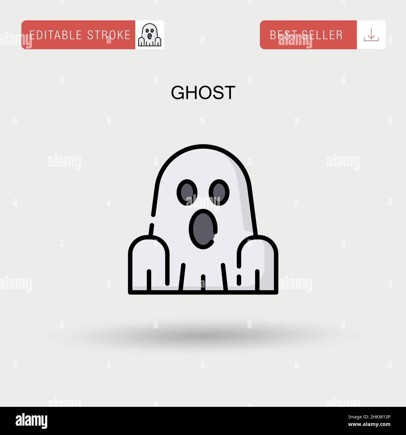 Black shadow ghost Stock Vector Images - Alamy