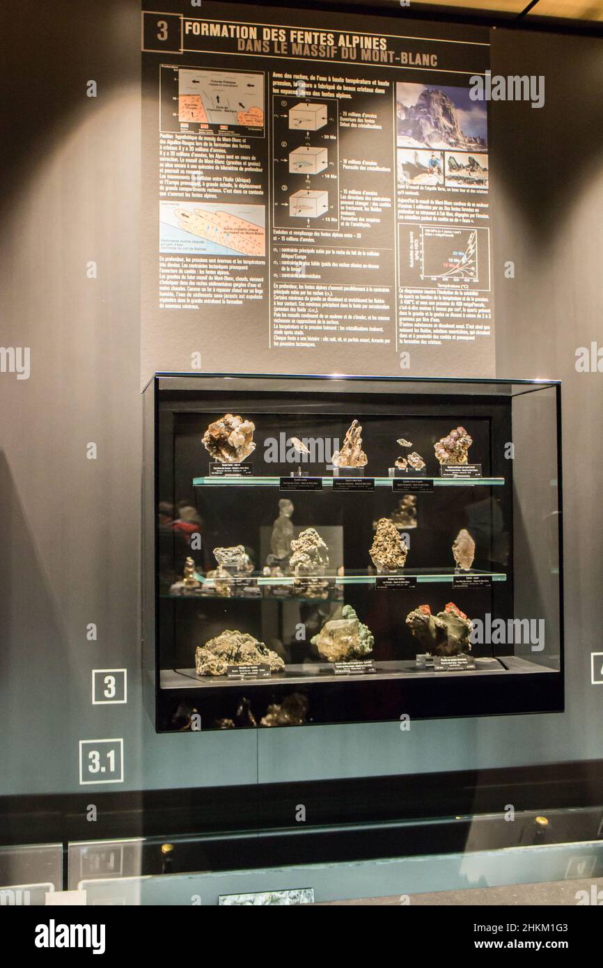 Reportage : Reopening of Musée des Cristaux,CHAMONIX after 2 years ...