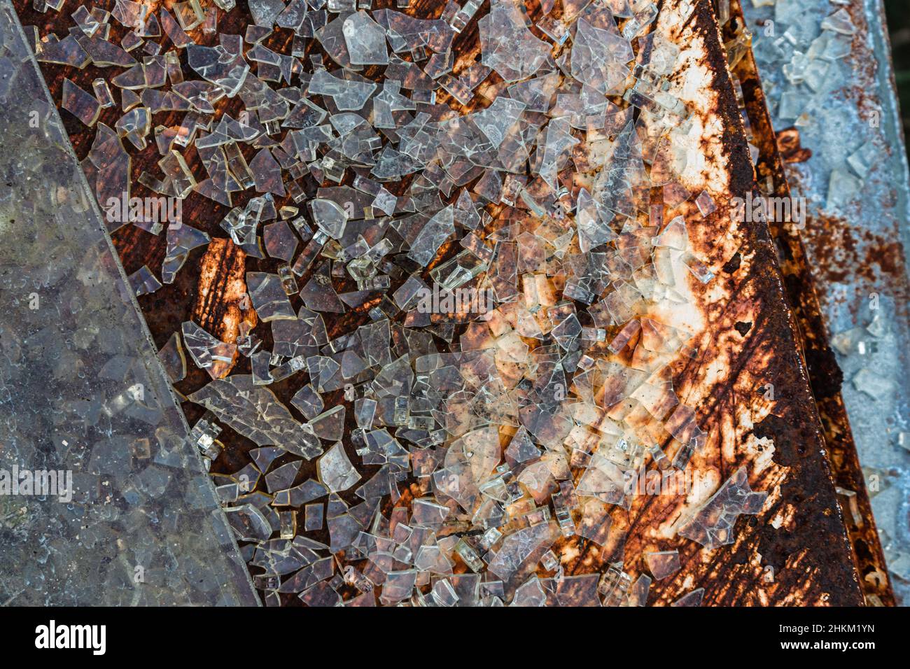 Rustic metal texture with glass particles Stock Photo - Alamy