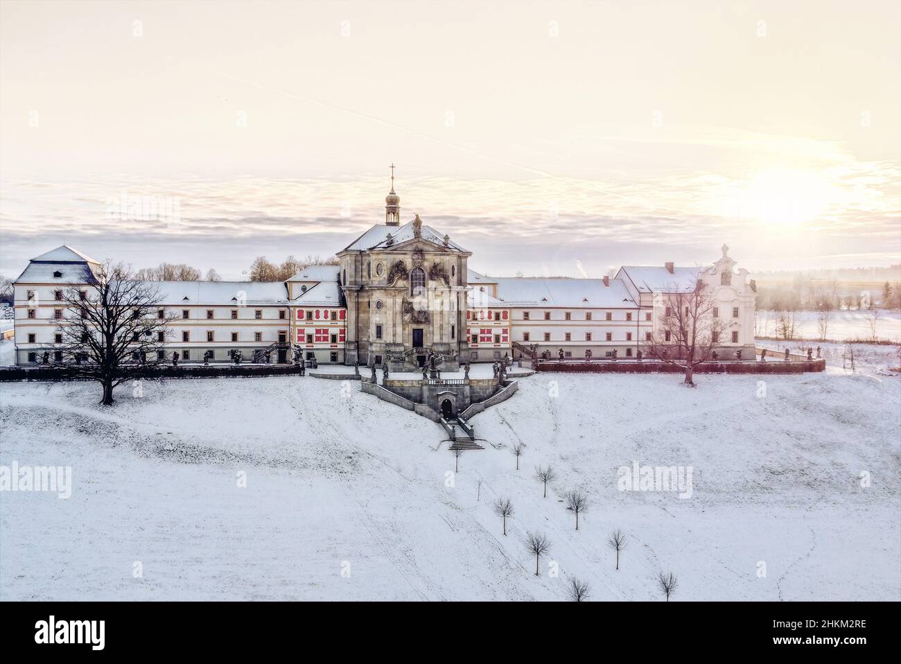 Architecture of castles and chateaux in the Czech Republic. HOSPITAL ...