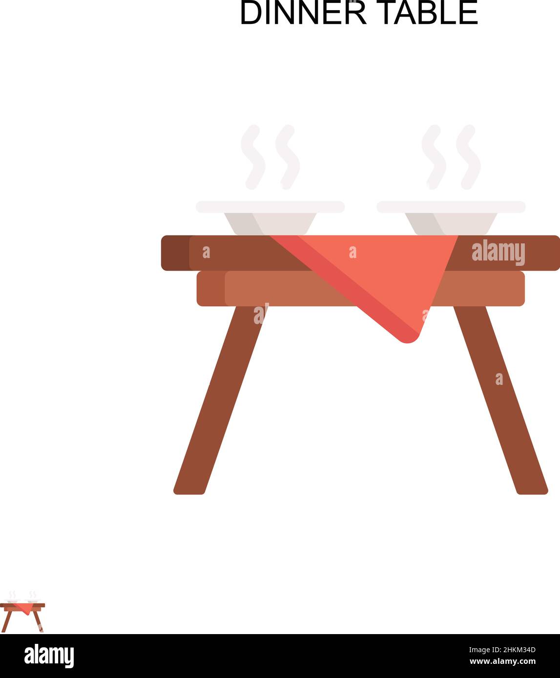 Mobile eating dinner Stock Vector Images - Alamy