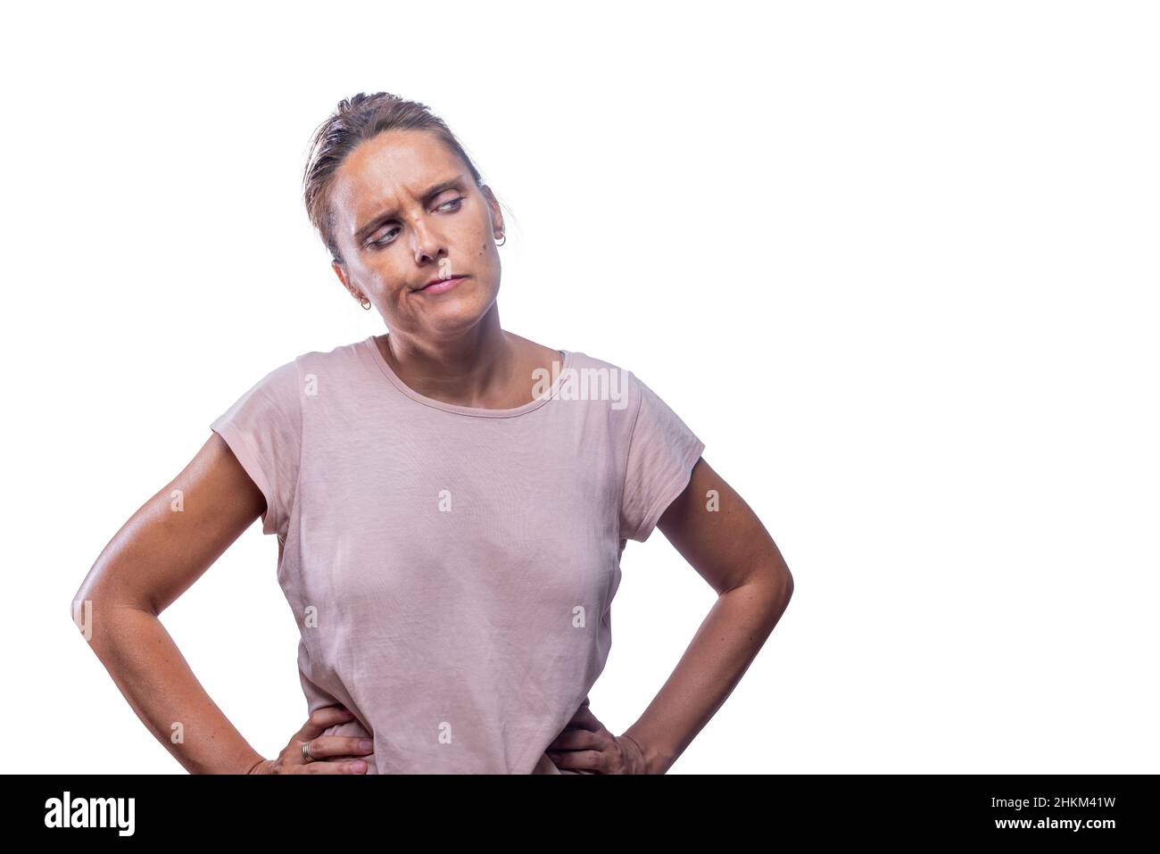 Suspicious looking person hi-res stock photography and images - Alamy
