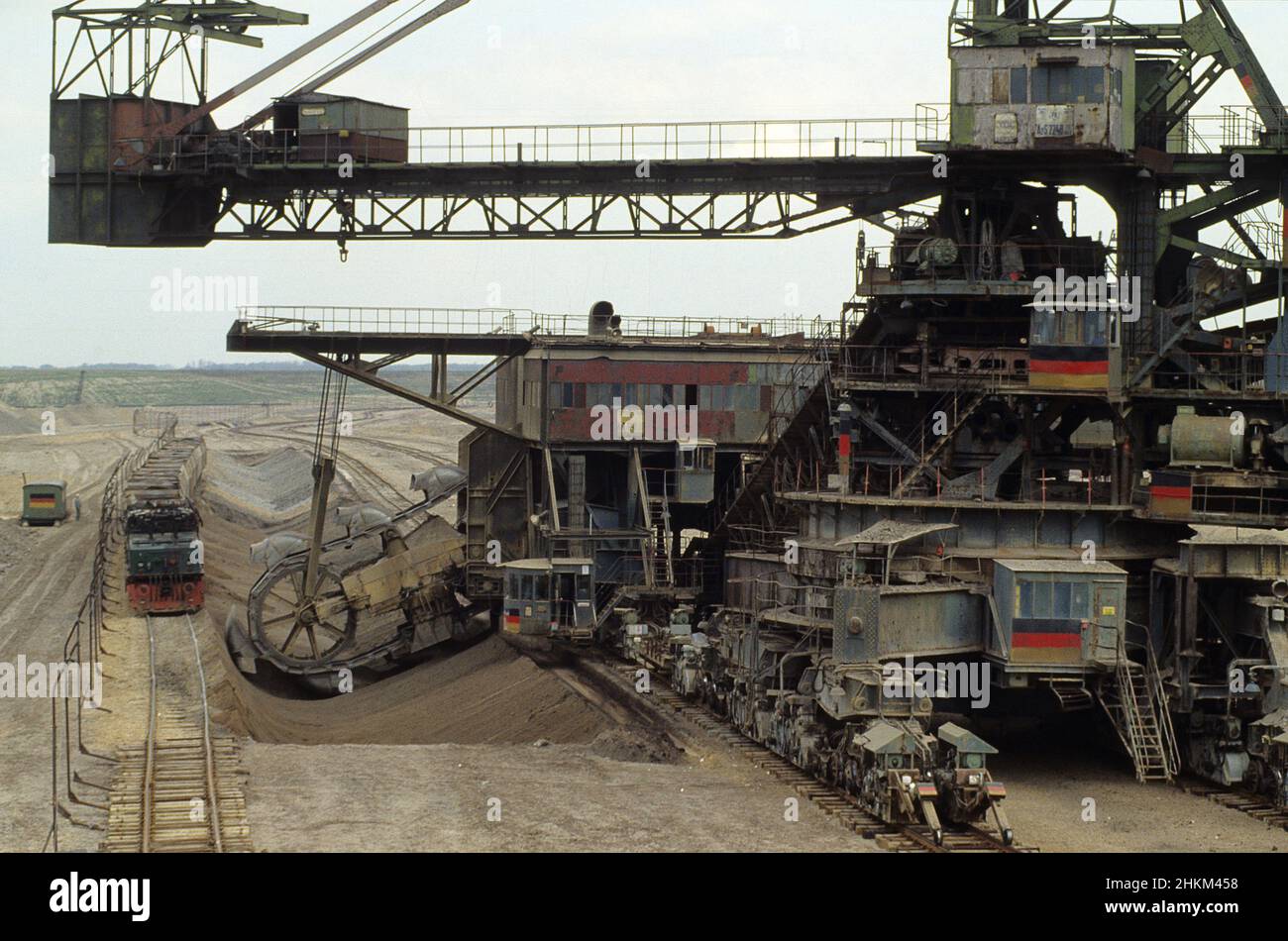Allemagne de l'est pollution a leipzig Mai 1990 Stock Photo - Alamy