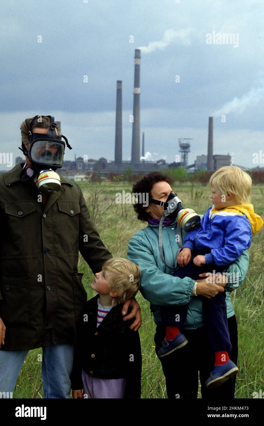 Factory pollution east germany hi-res stock photography and images - Alamy