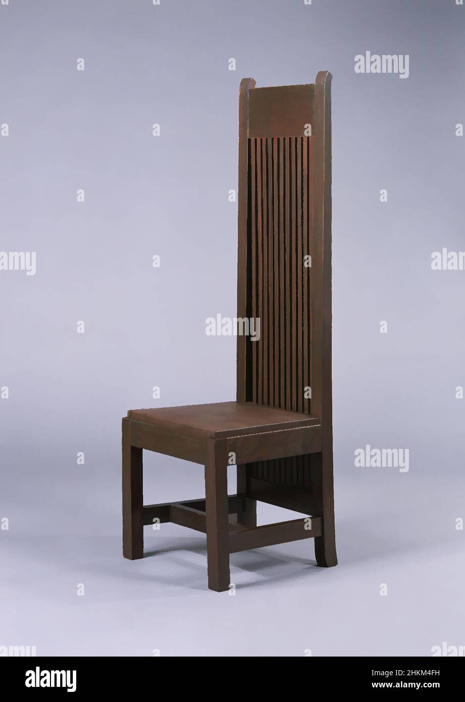 Art inspired by Dining Chair, from the Ward W. Willits House, Highland ...