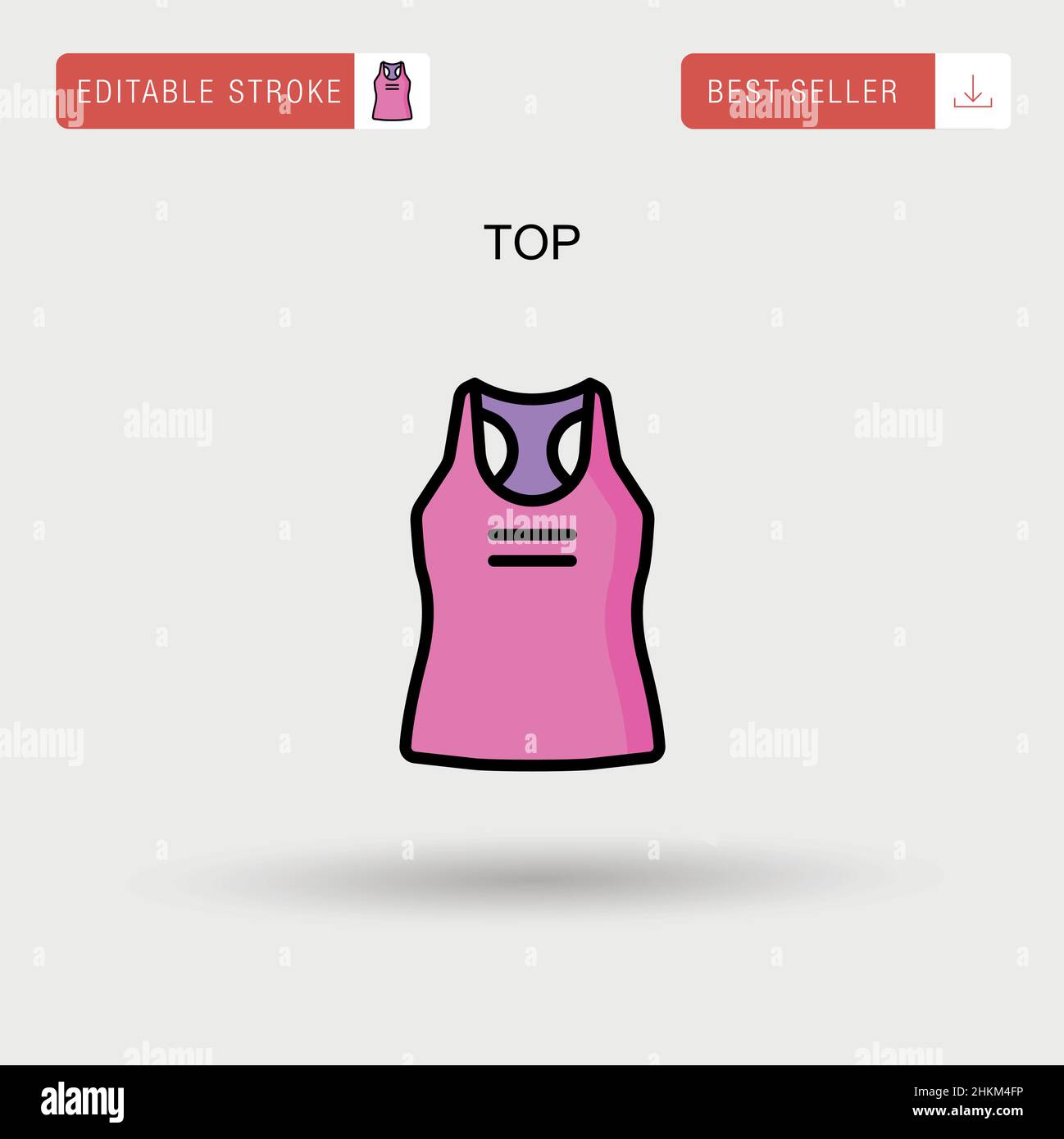 Top view old brown Stock Vector Images - Alamy