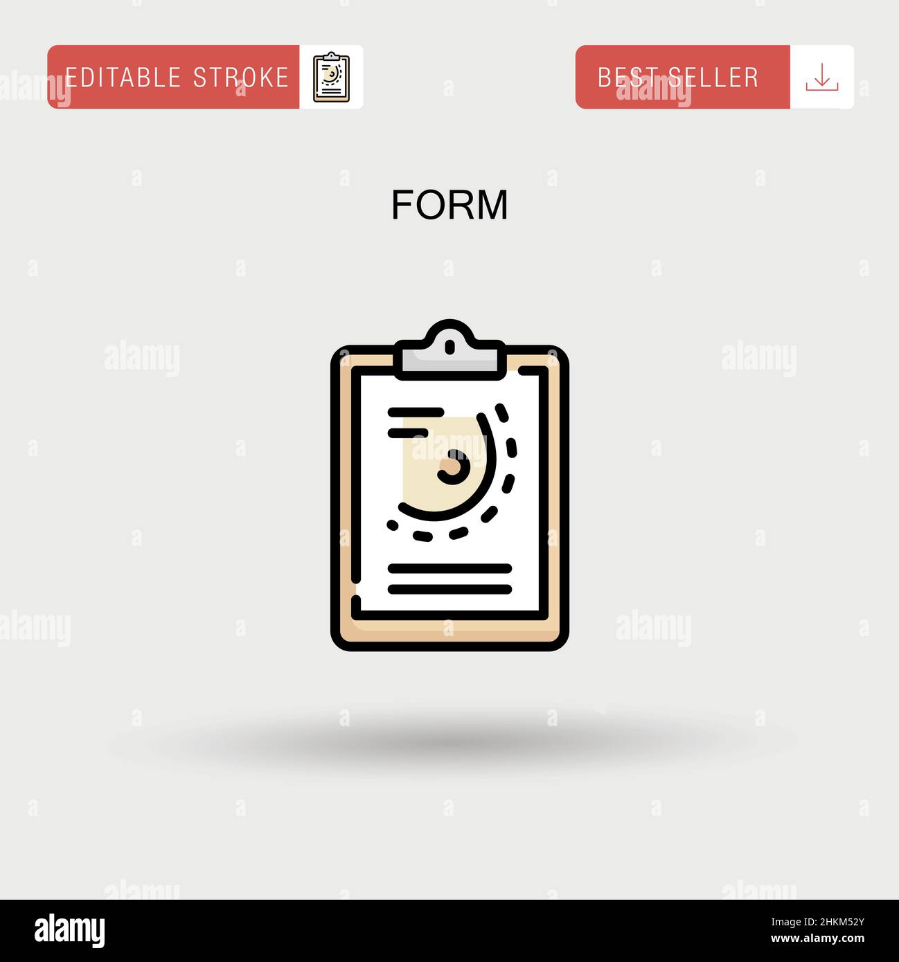 Online registration form vector illustration hi-res stock photography ...
