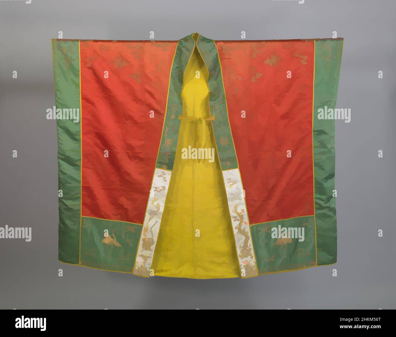 Art inspired by Vestment ('Robe of Descent') for a First-Degree Daoist ...