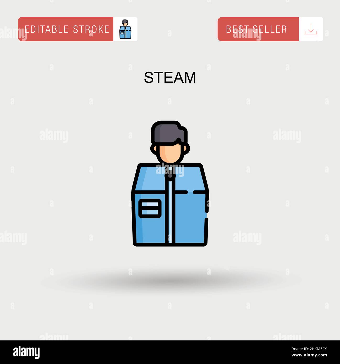 Steam stream Stock Vector Images - Alamy