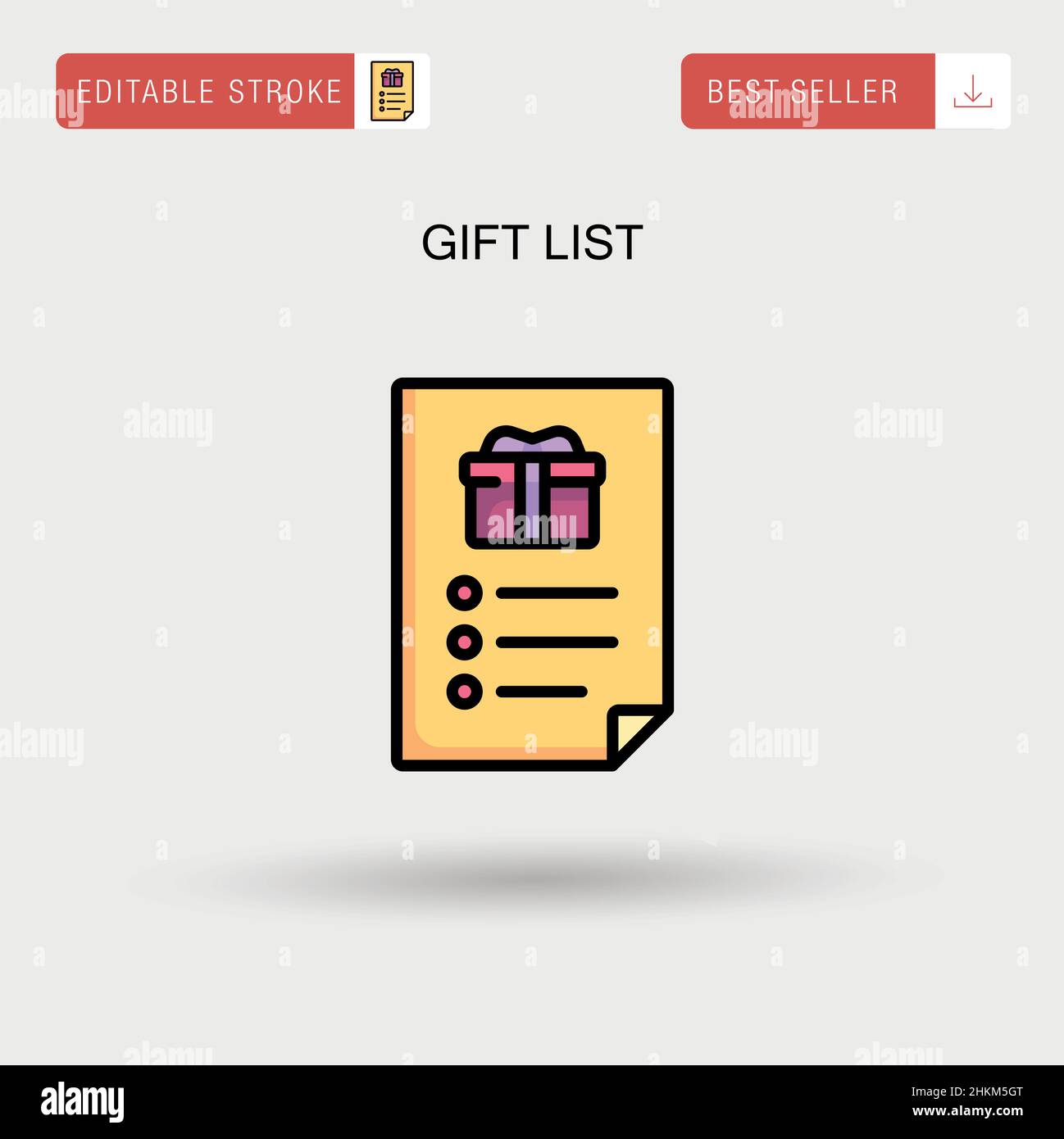 Check list christmas Stock Vector Images - Alamy