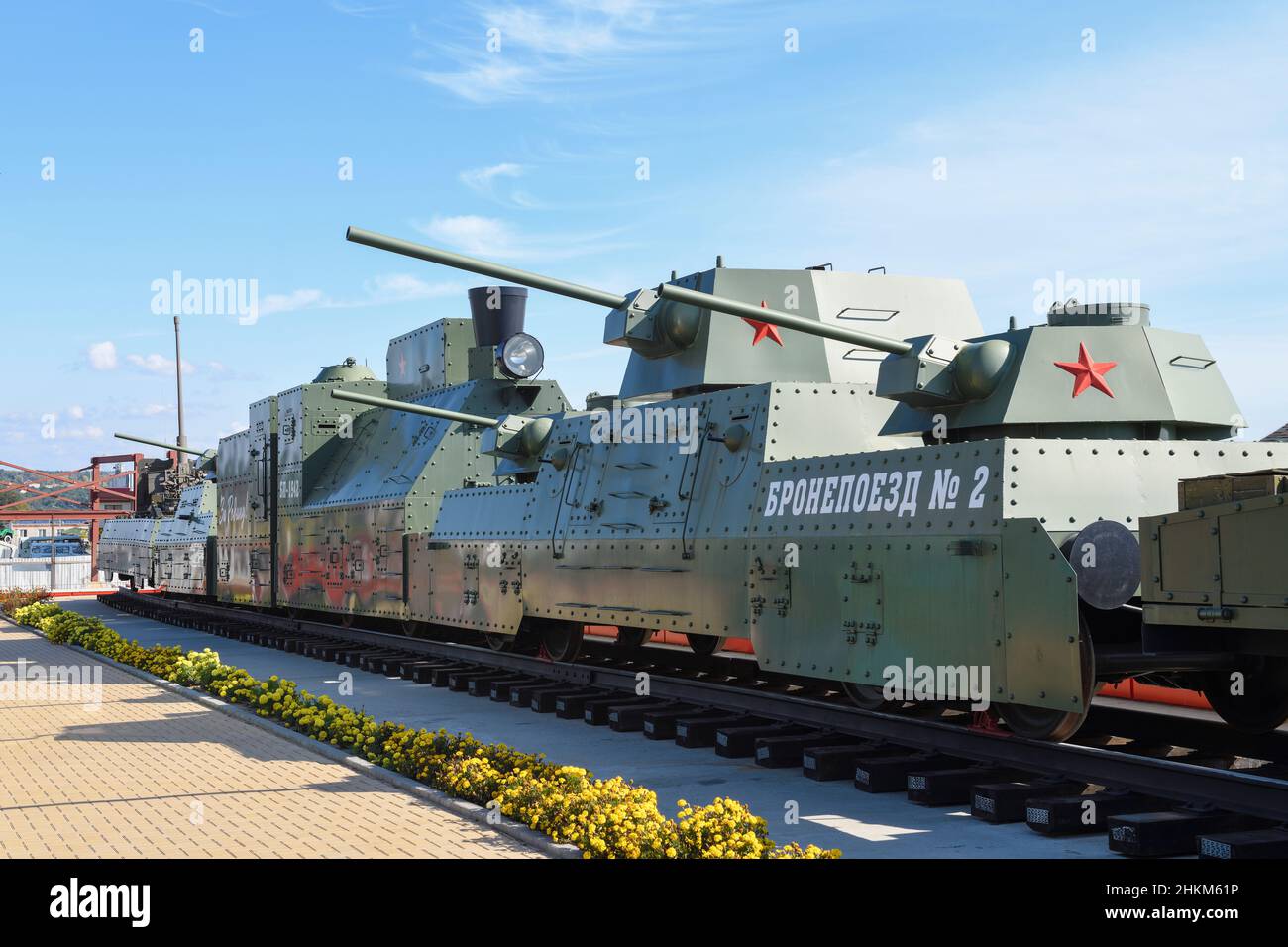 KAMENSK-SHAKHTINSKY, RUSSIA - OCTOBER 04, 2021: Model reconstruction of ...