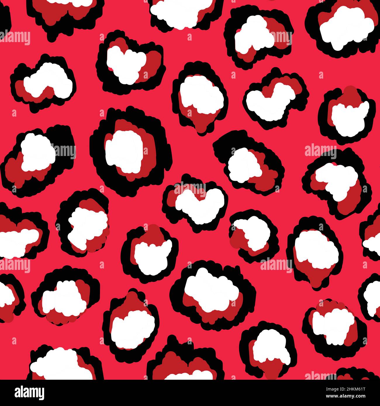 Abstract modern leopard seamless pattern. Animals trendy background ...