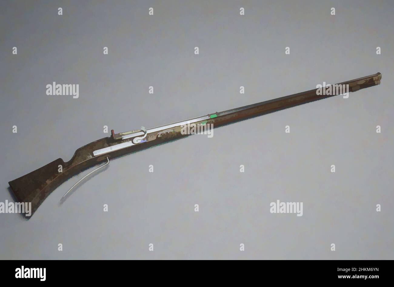 Art inspired by Matchlock Musket, Dutch and possibly German, c.1585 ...