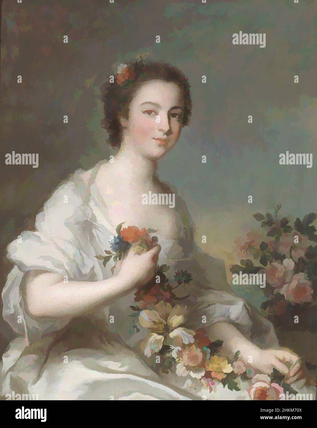 Art inspired by Portrait of a Lady, Jean-Marc Nattier, French, 1685 ...