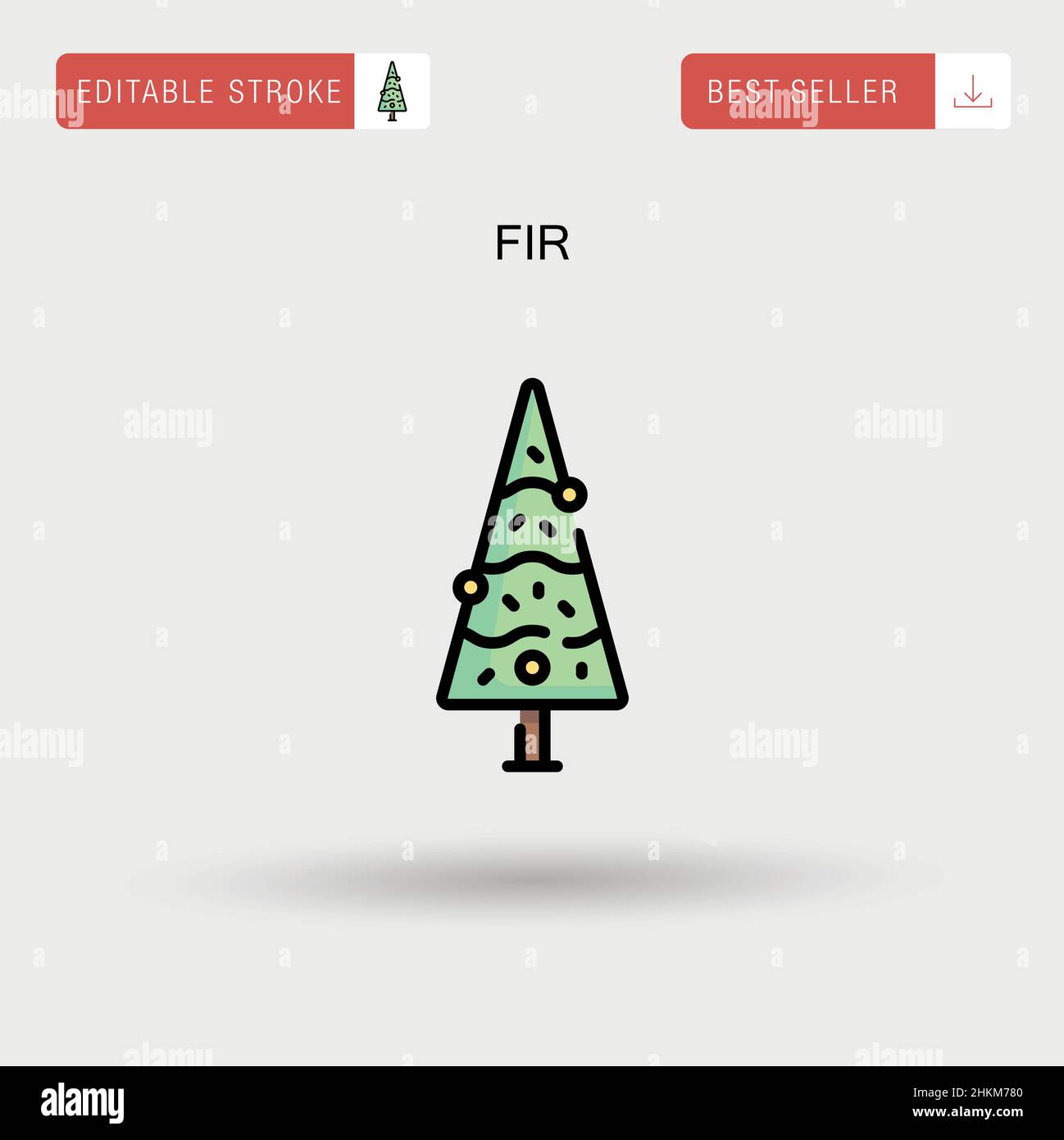 Fir icon hi-res stock photography and images - Alamy