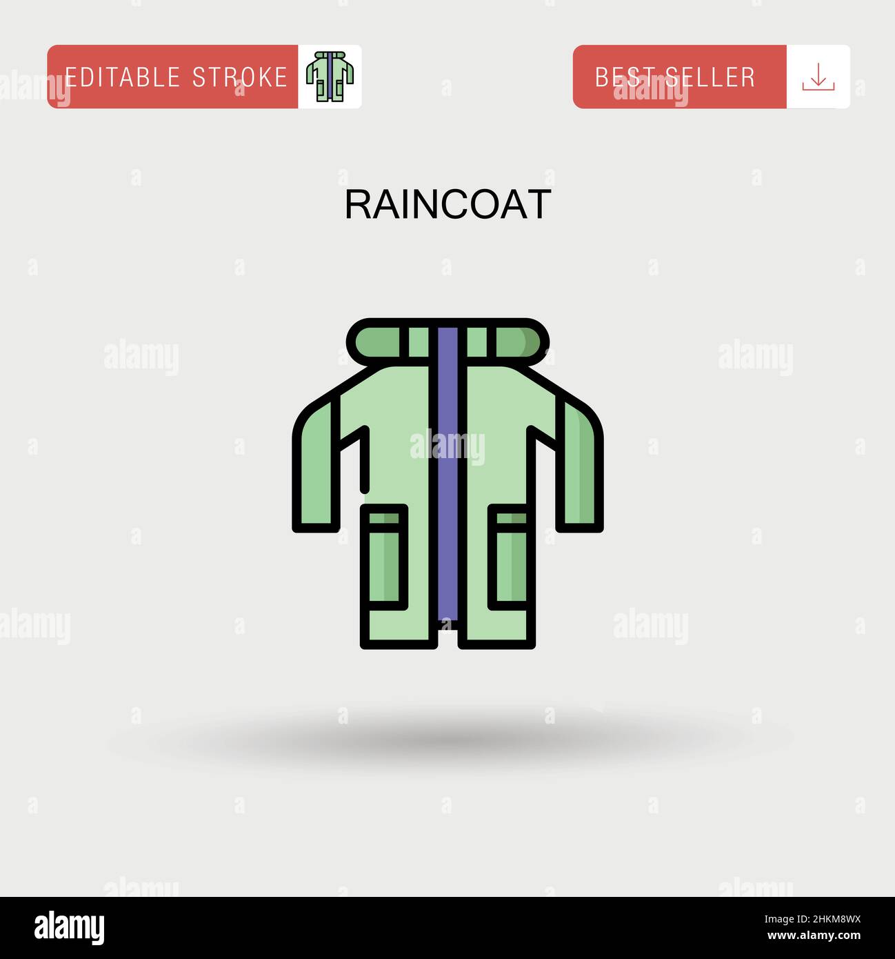 Raincoat Stock Vector Images - Alamy