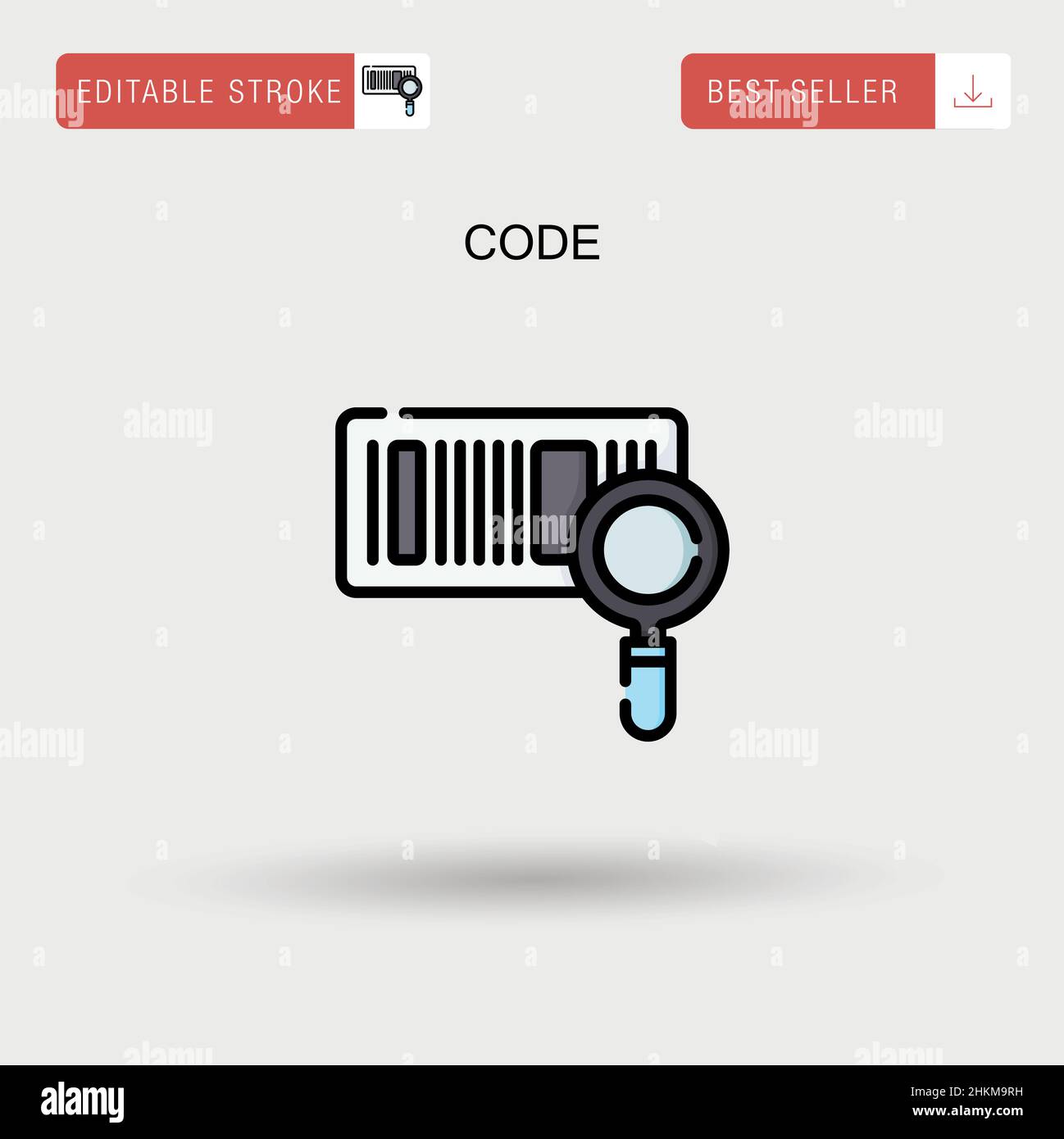 Data matrix code vector hi-res stock photography and images - Alamy