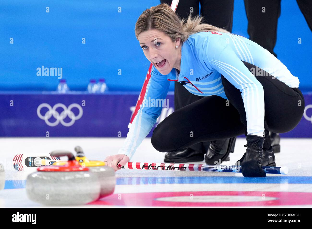 Beijing, China. 5th Feb, 2022. Vicky Persinger of the United States ...