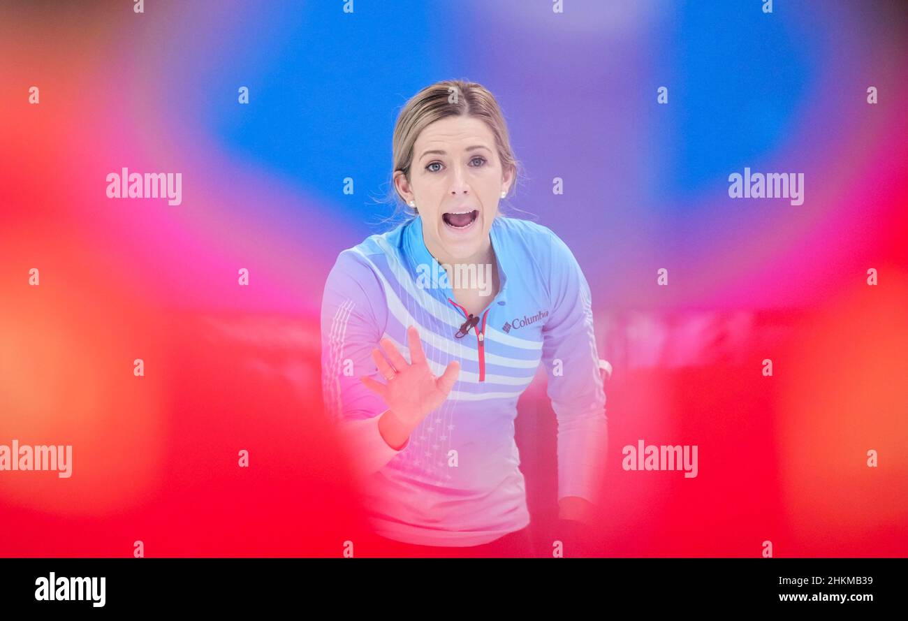 Beijing, China. 5th Feb, 2022. Vicky Persinger of the United States ...