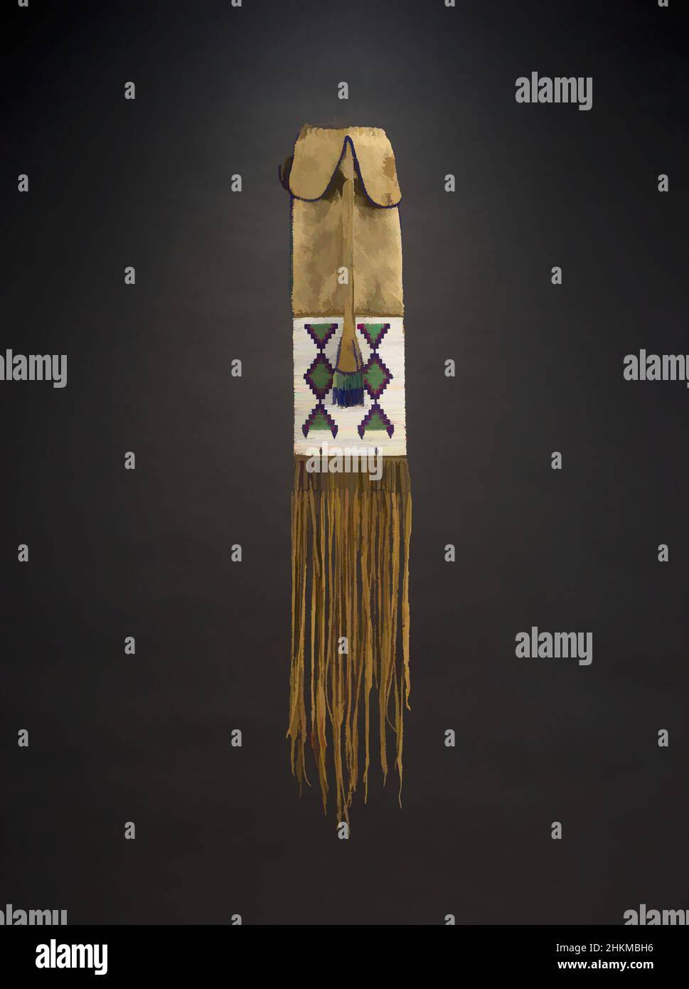 Art inspired by Pipe Bag, Niitsitapi (Blackfeet), or Cree, c.1880 ...