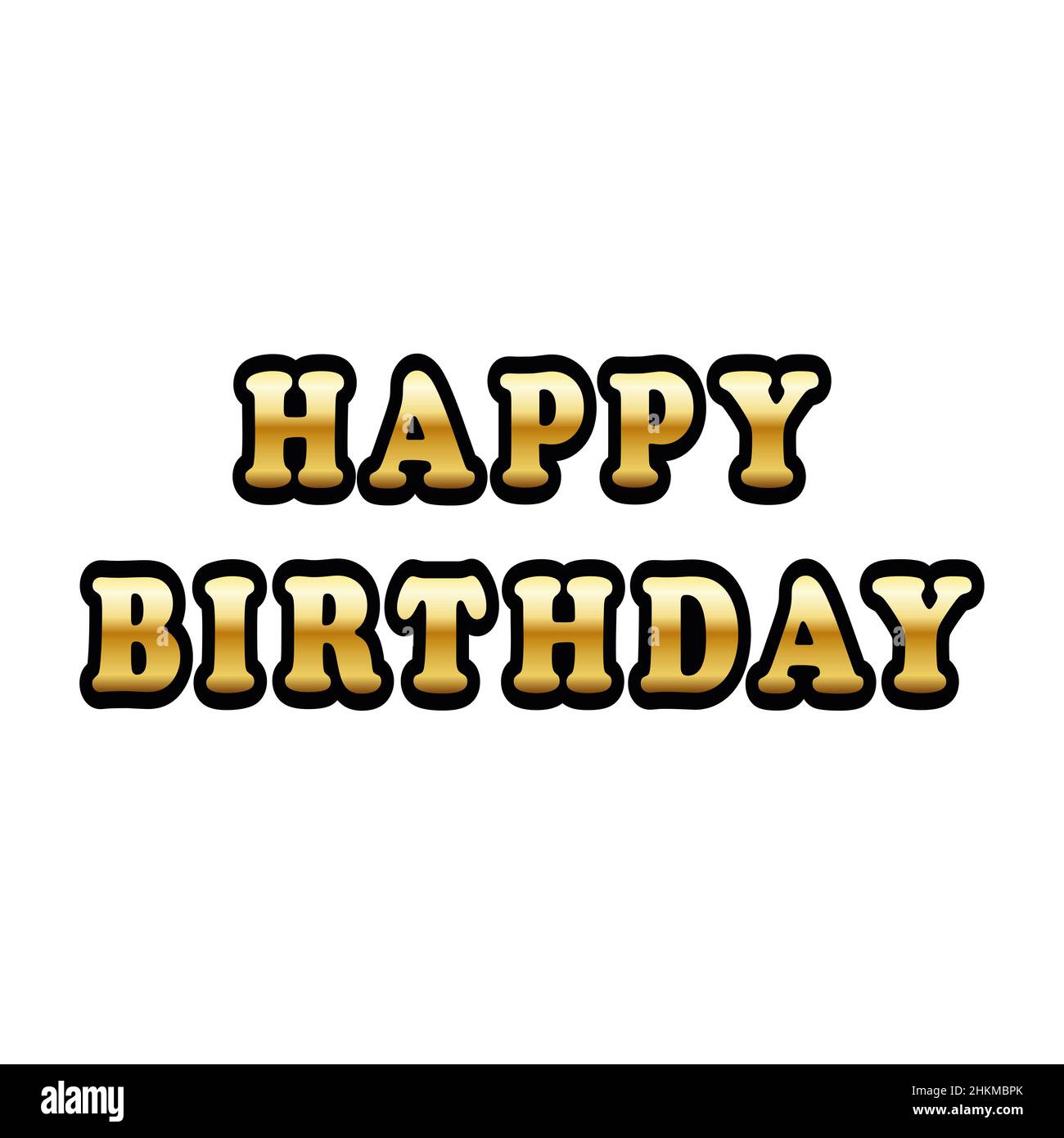 Happy Birthday illustration. birthday image Stock Photo - Alamy