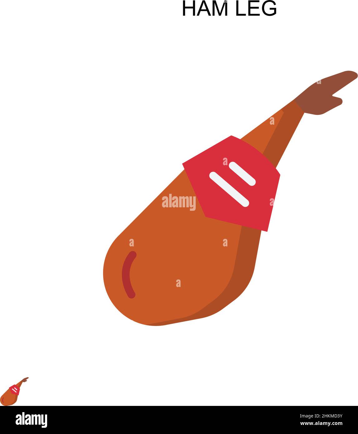 Ham leg dinner hi-res stock photography and images - Alamy