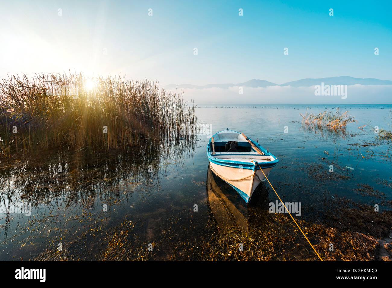 Spectacular view of Lake Sapanca in Turkey. Lake Sapanca is a fresh ...