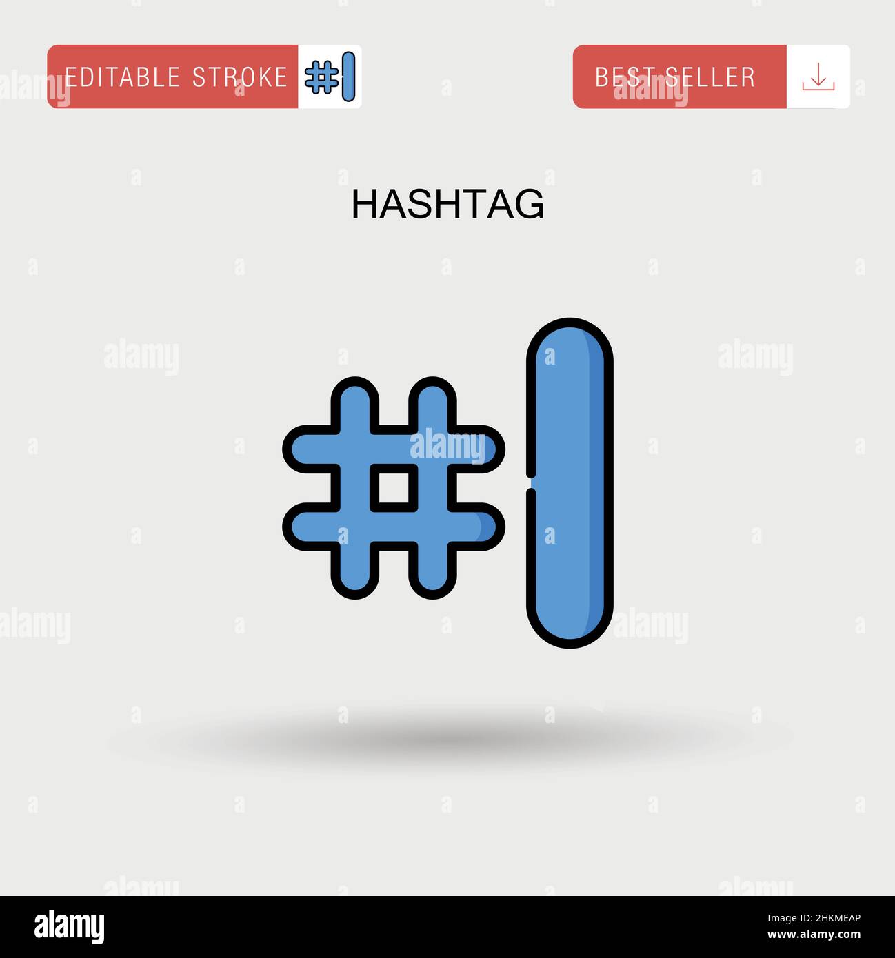 Ad tag icon simple hi-res stock photography and images - Alamy