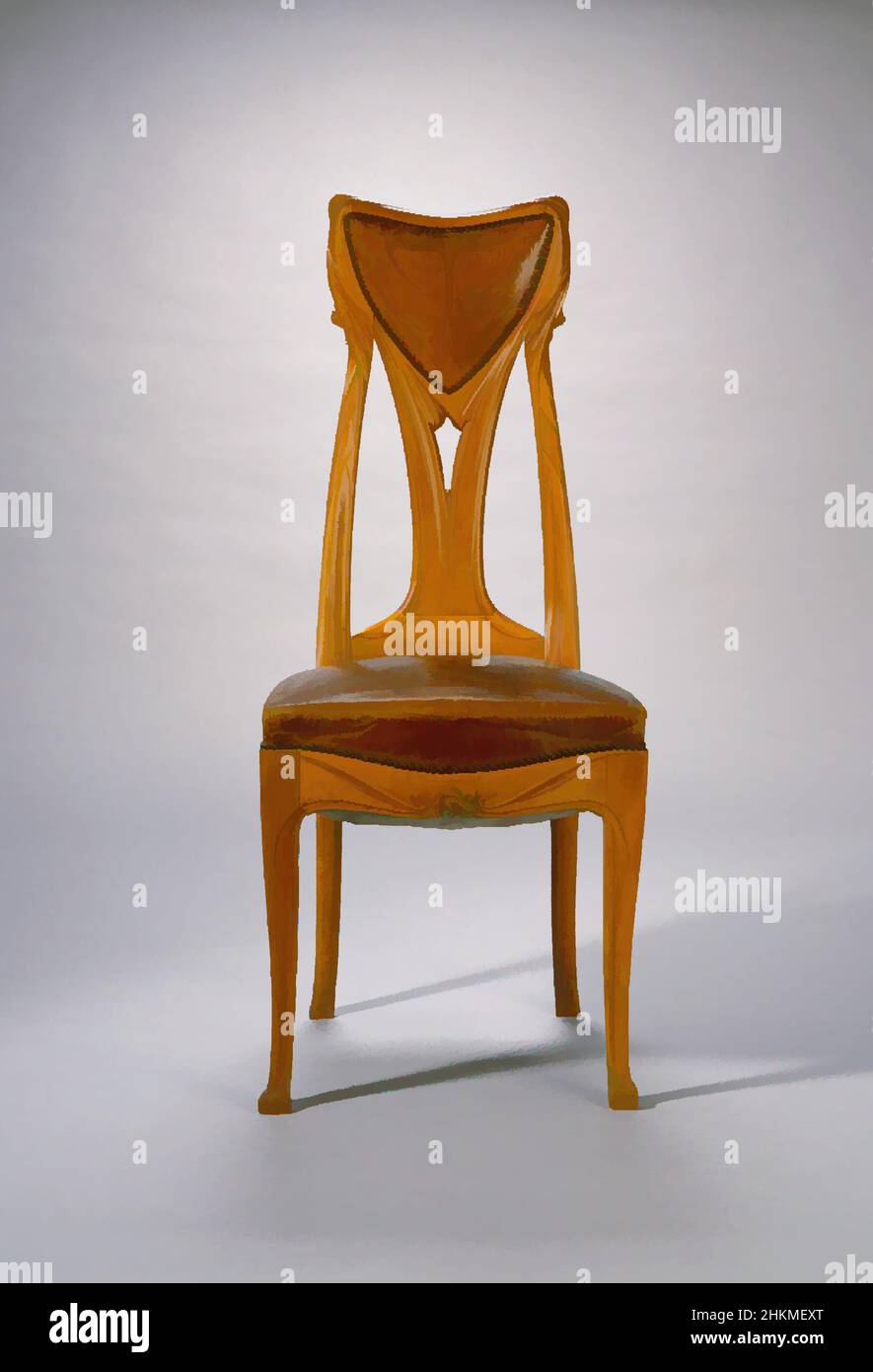 Art inspired by Side Chair, Hector Guimard, French, 1867-1942, Ateliers ...