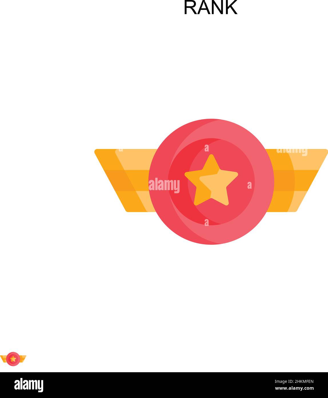 Rank icon Stock Vector Images - Alamy