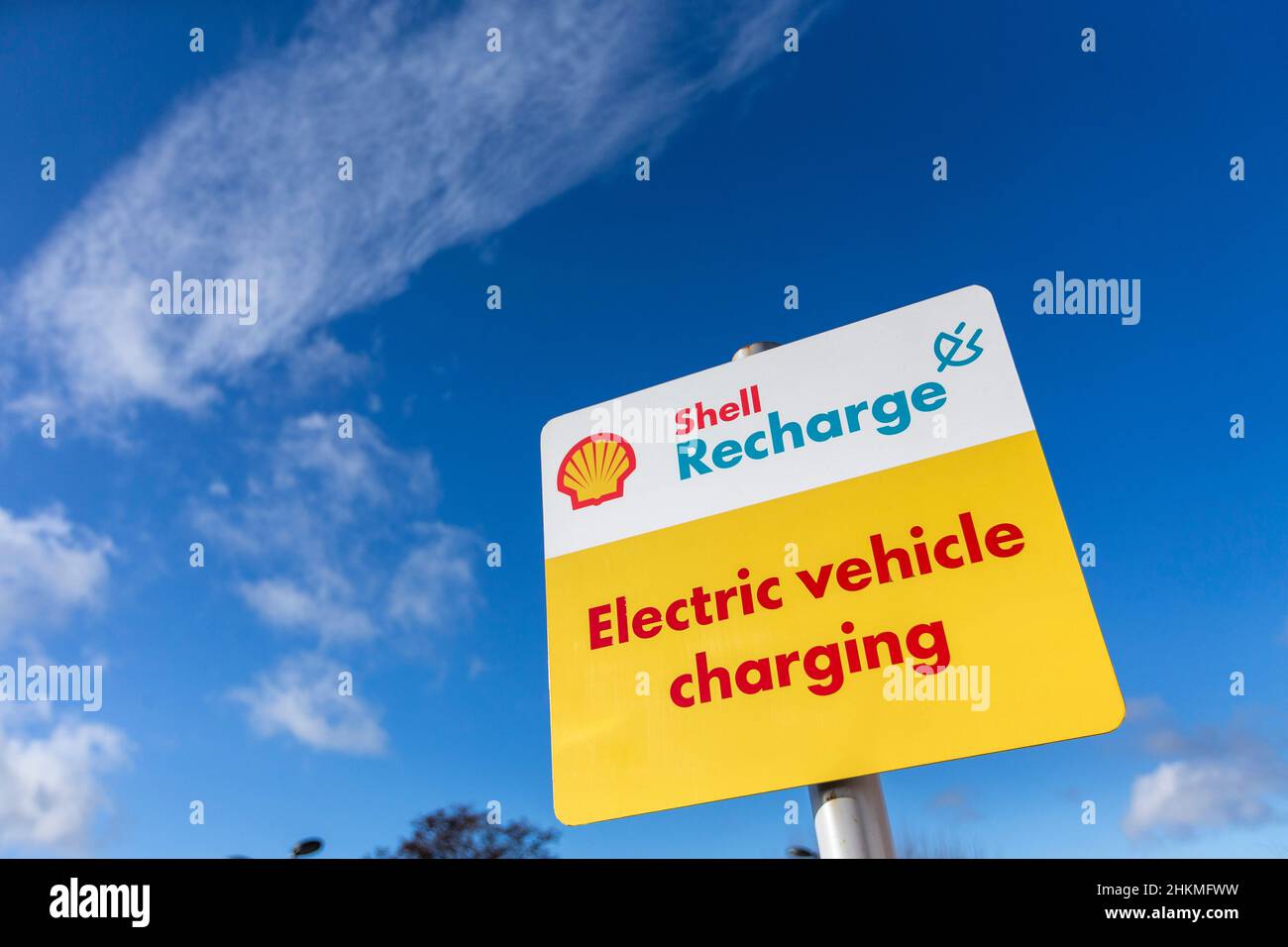 Shell recharge allego charging station hi-res stock photography and ...