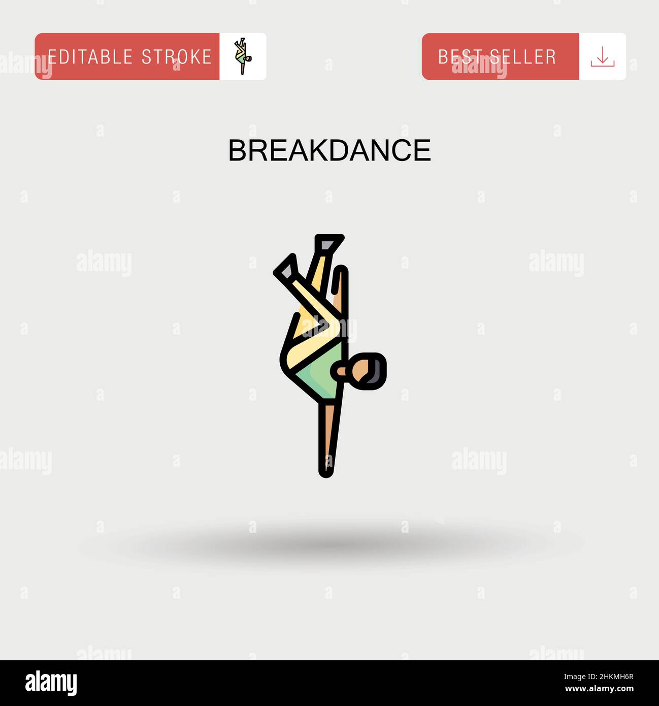 Posing with street performer Stock Vector Images - Alamy